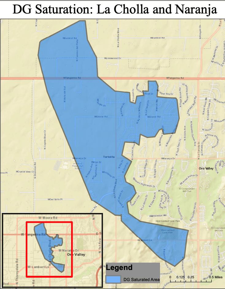 TEP's DG Solar Saturation Maps - Pima Solar LLC