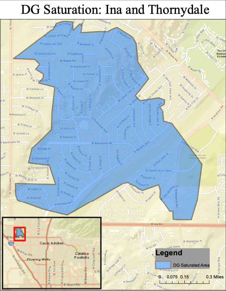 TEP's DG Solar Saturation Maps - Pima Solar LLC